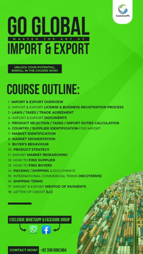 Import Export Mastery Course – EvolutionPk