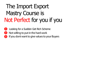Import Export Mastery Course (IMP) – EvolutionPk